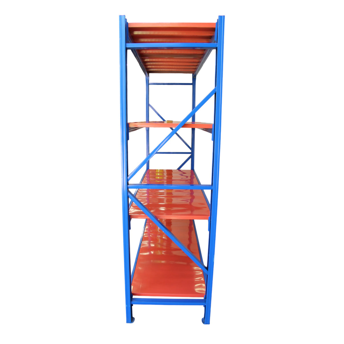 2m x 2m x 60cm Metal Warehouse Garage Shelf Storage Shelving - Blue ...